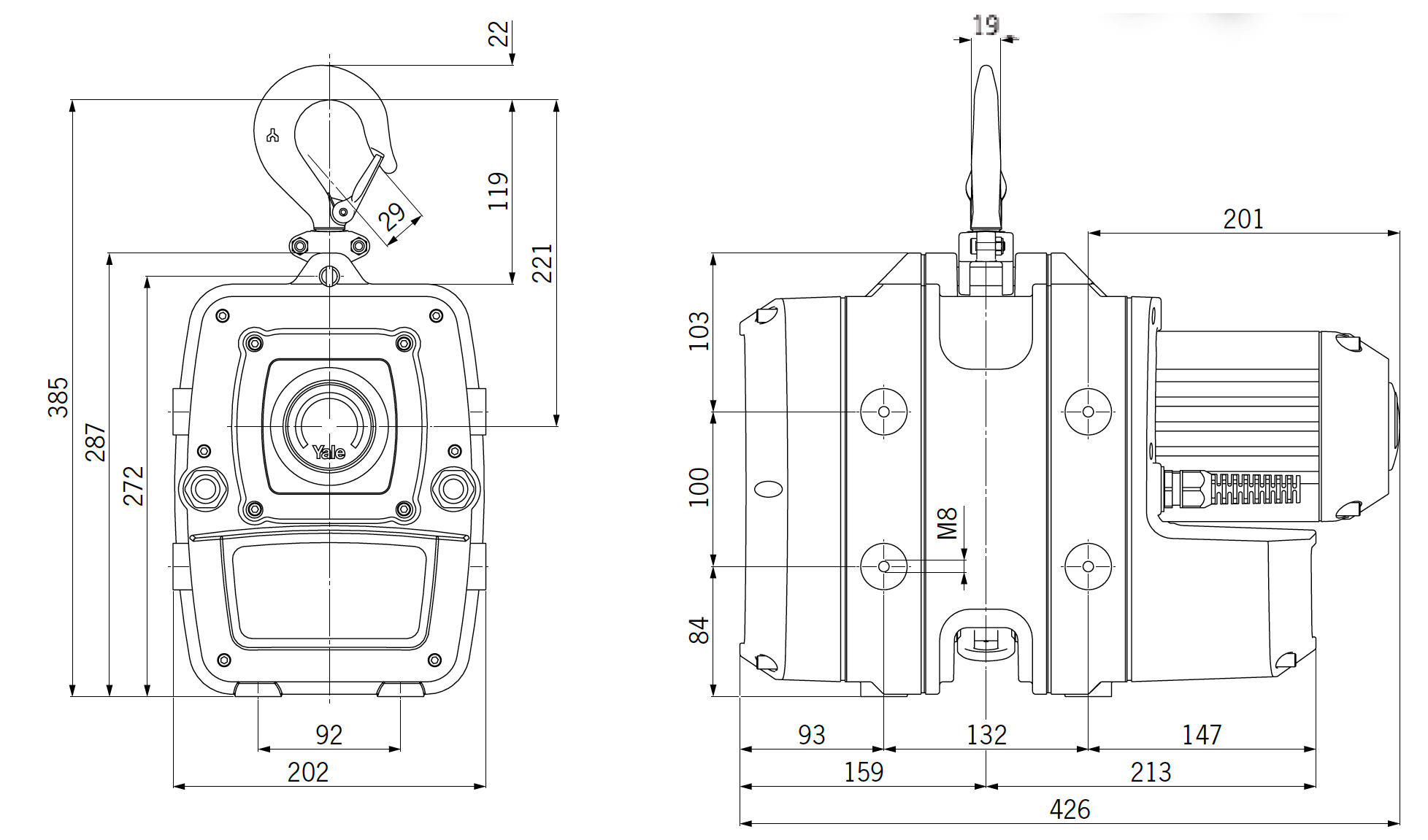 Yale Mtrac® ‘MINI’ ENDLESS WINCH